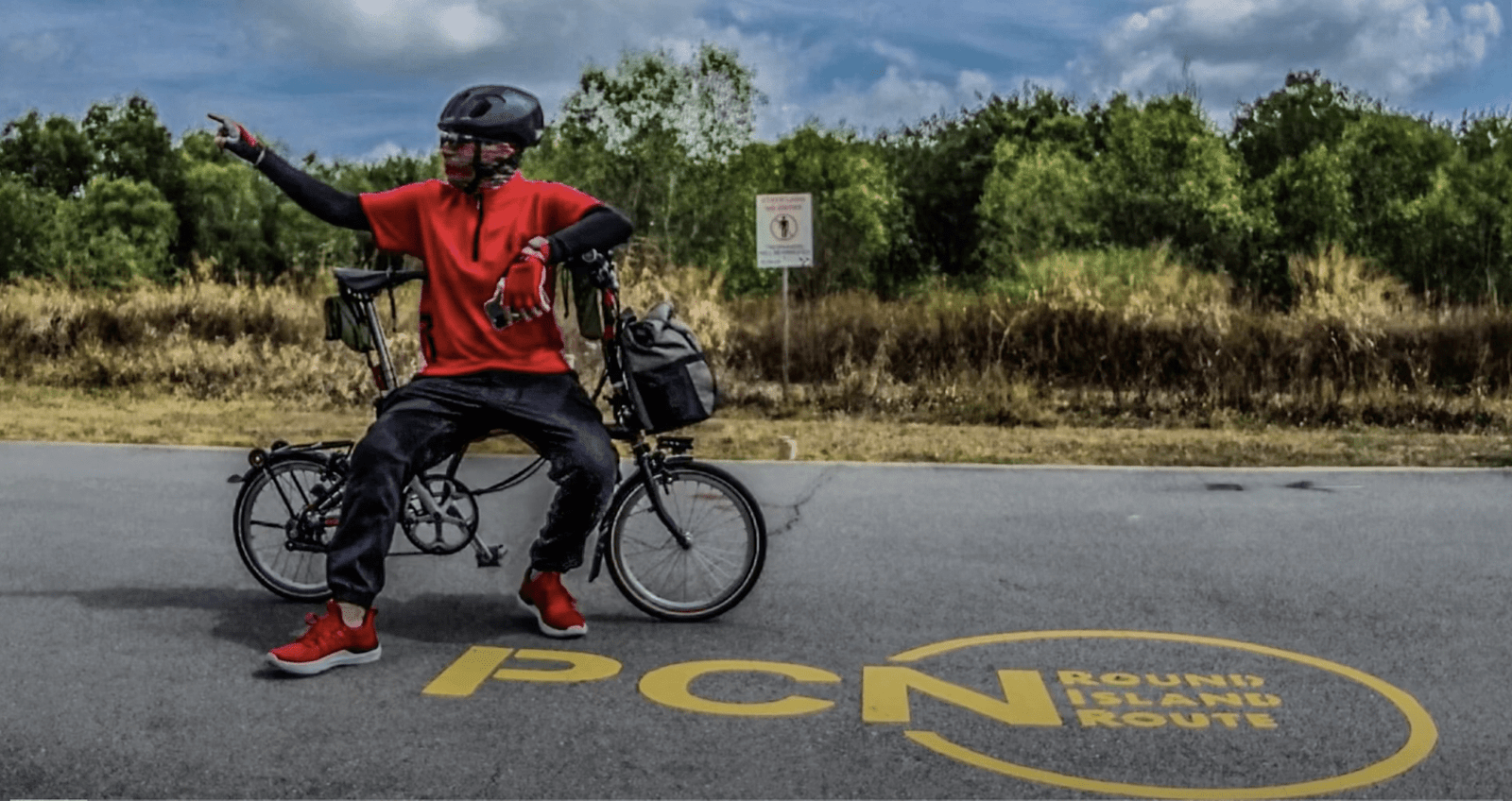 Singapore Round Island Route on a Brompton - Bromptom